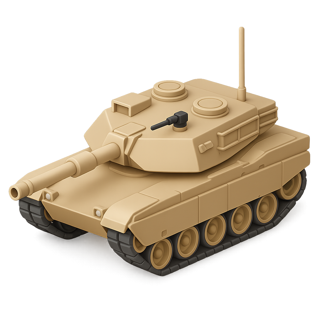 M1 Abrams Tank | Thiings Collection