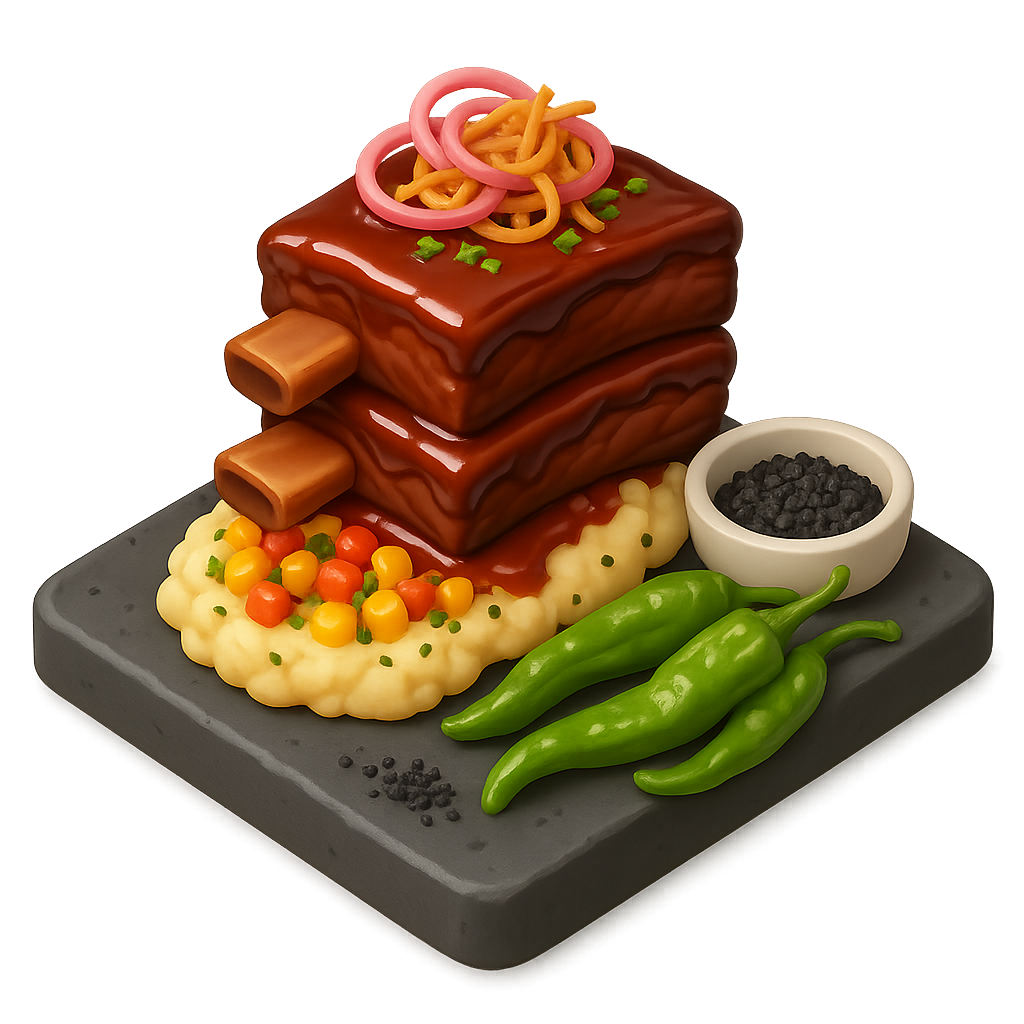 Smoked Ember Rib Stack | Thiings Collection