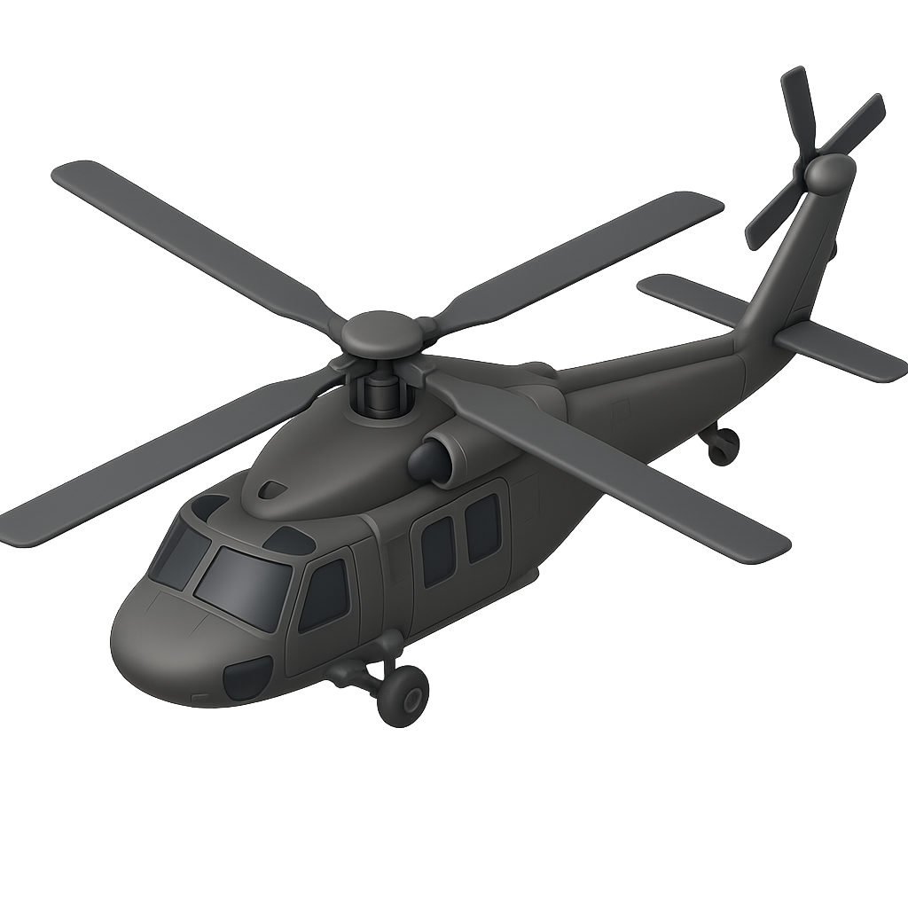 Blackhawk Helicopter | Thiings Collection