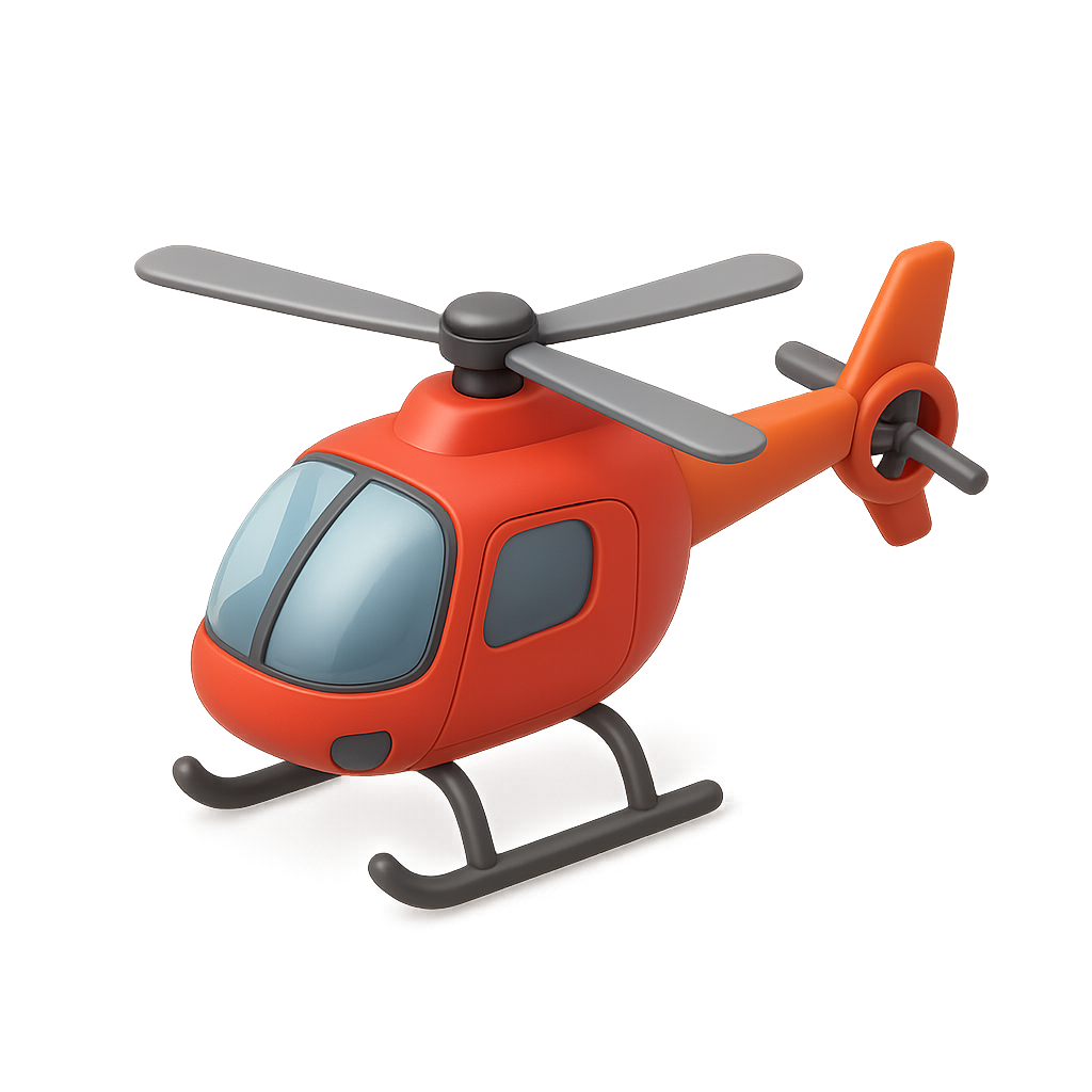 Helicopter | Thiings Collection | Thiings