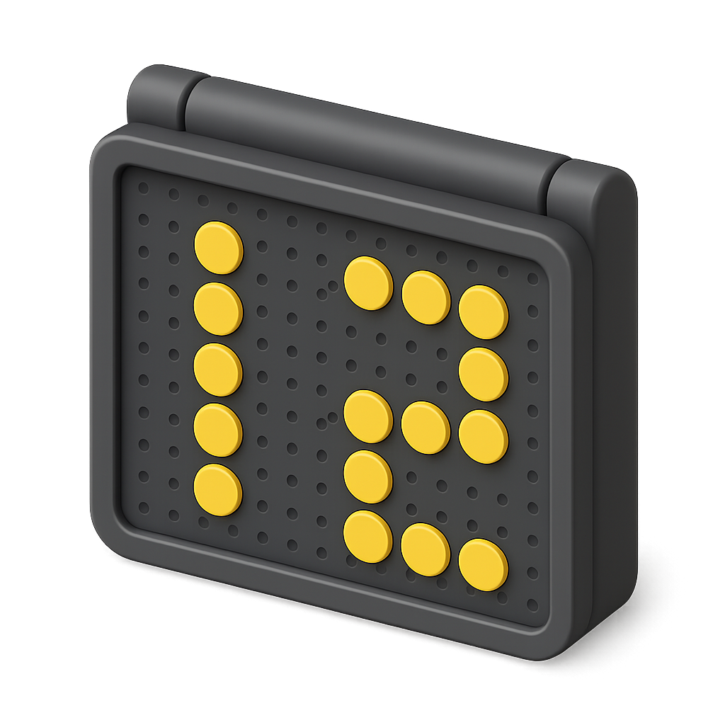 Flip Dot Display | Thiings Collection