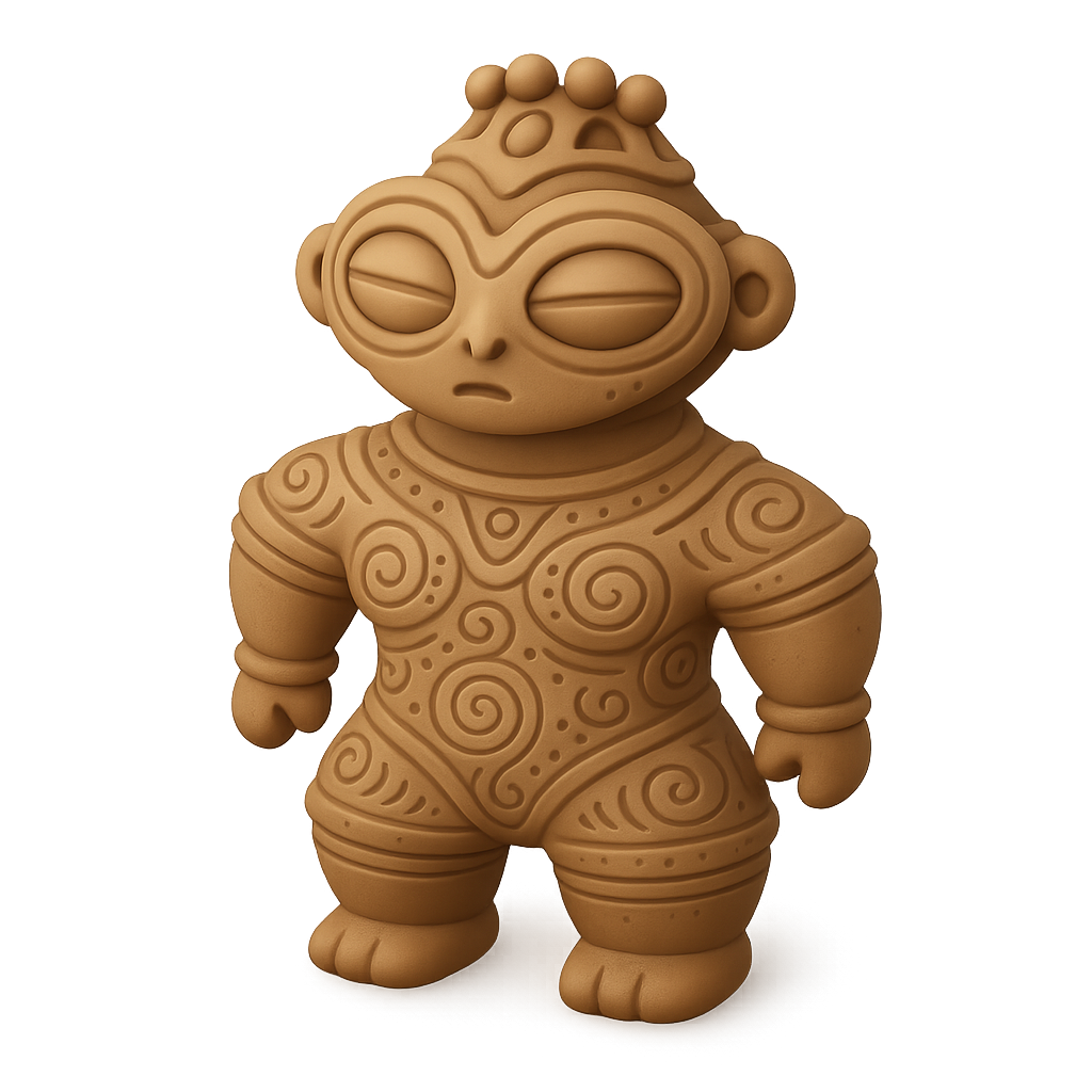 Jomon Dogu Statue | Thiings Collection | Thiings