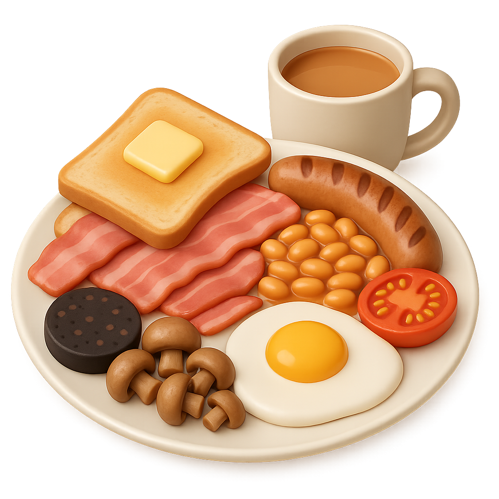 Full English Plate | Thiings Collection | Thiings