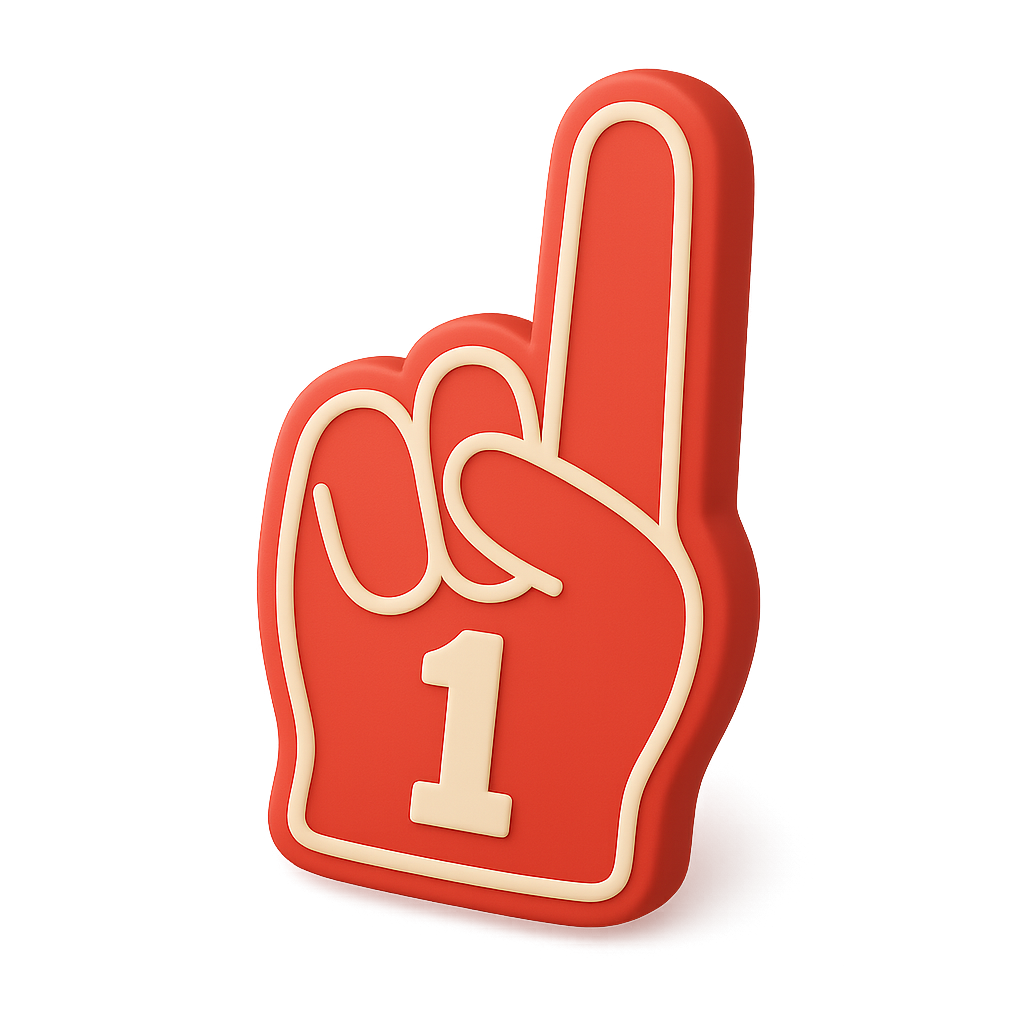 Foam Finger | Thiings Collection | Thiings