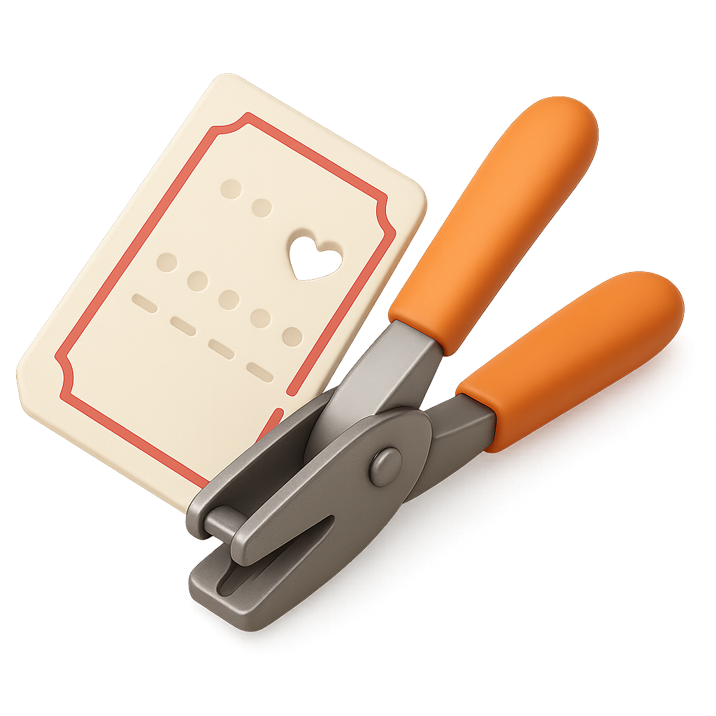 Ticket Punch | Thiings Collection | Thiings