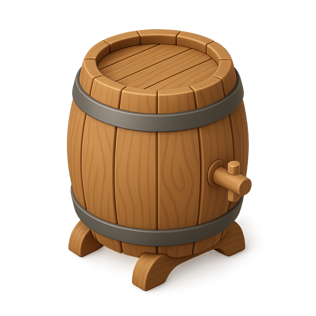 Wine Barrel | Thiings Collection