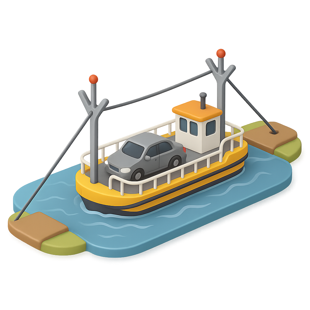 Cable Ferry | Thiings Collection