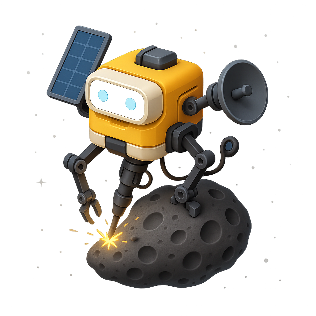 Asteroid Mining Drone | Thiings Collection