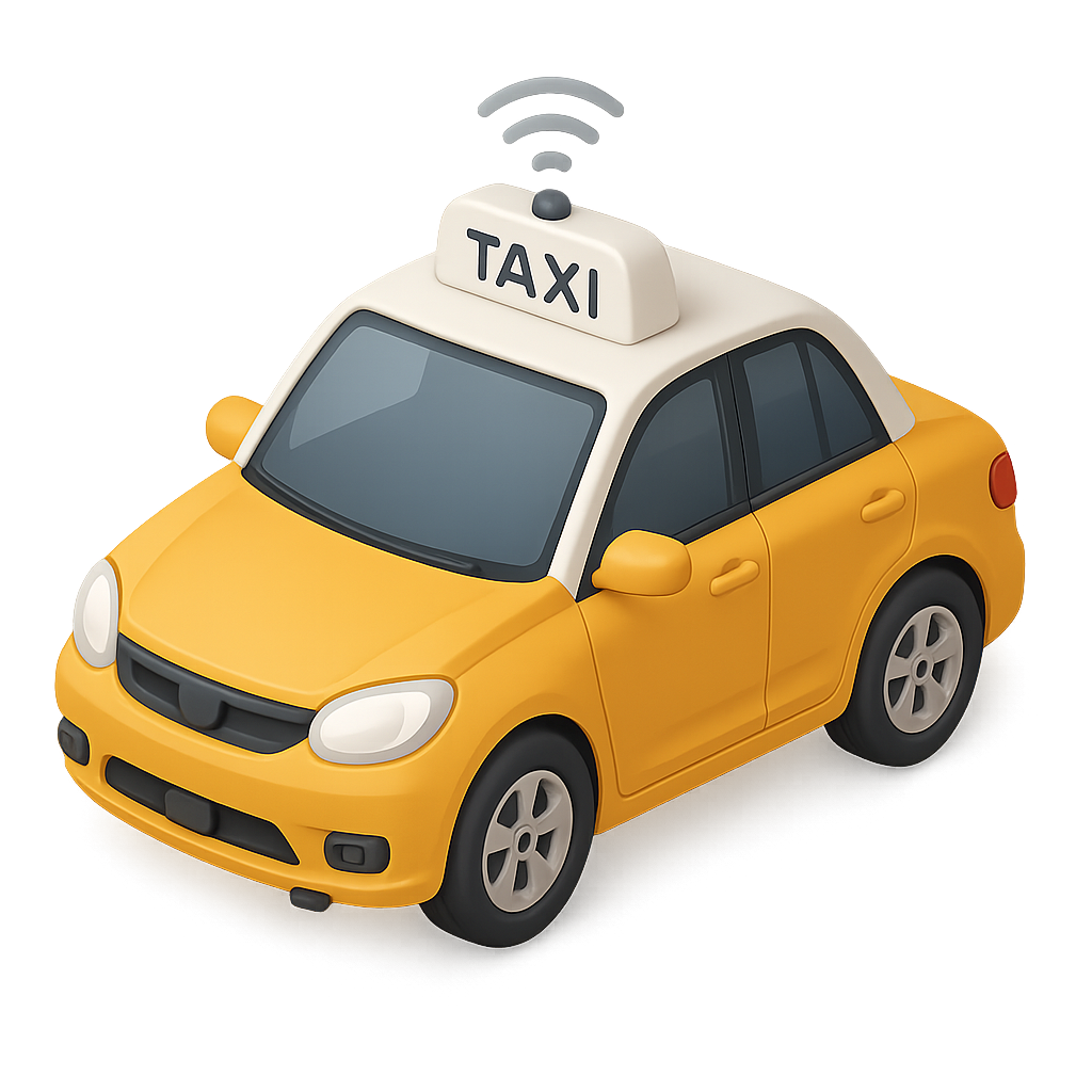 Autonomous Taxi | Thiings Collection | Thiings