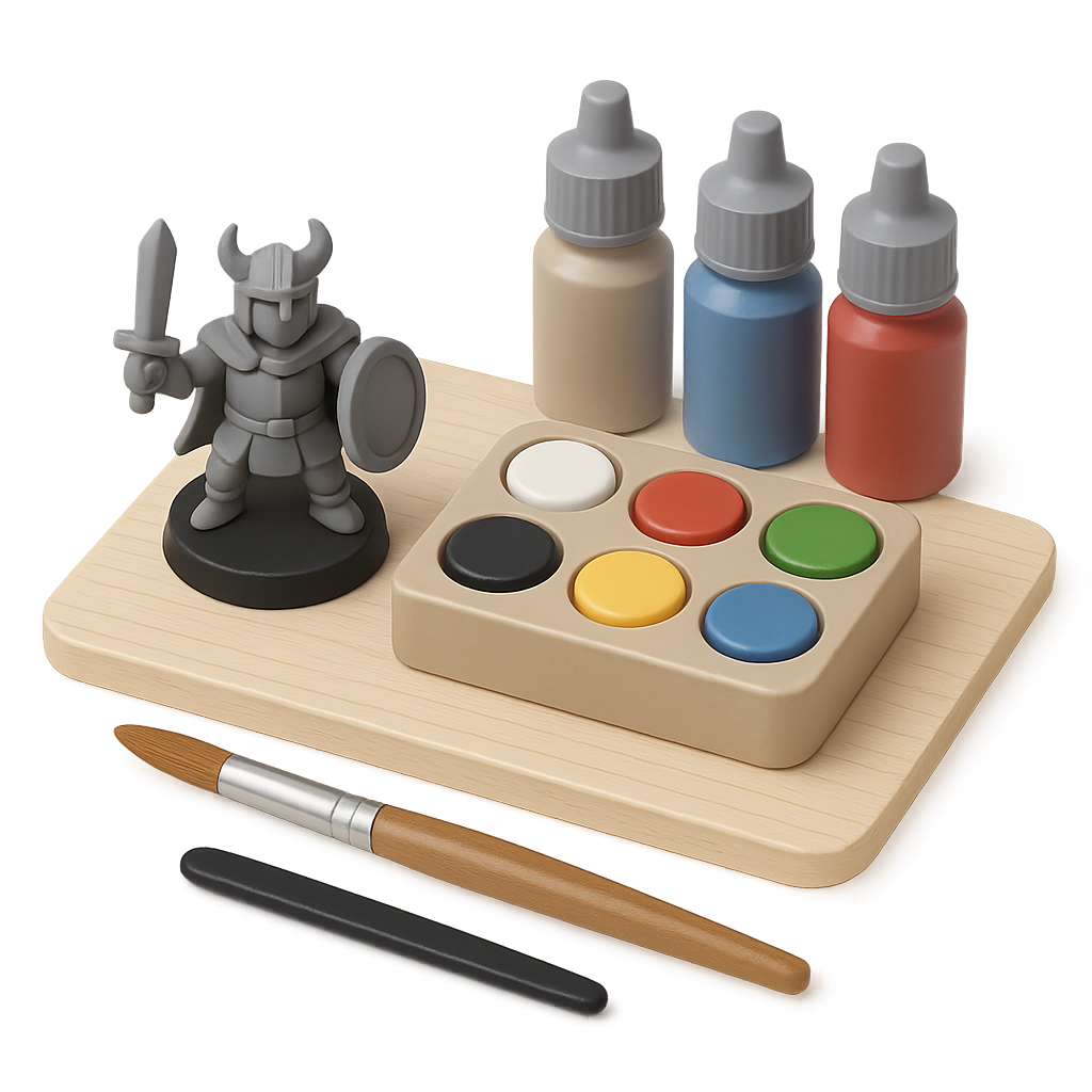 Tabletop Miniature Painting Kit | Thiings Collection