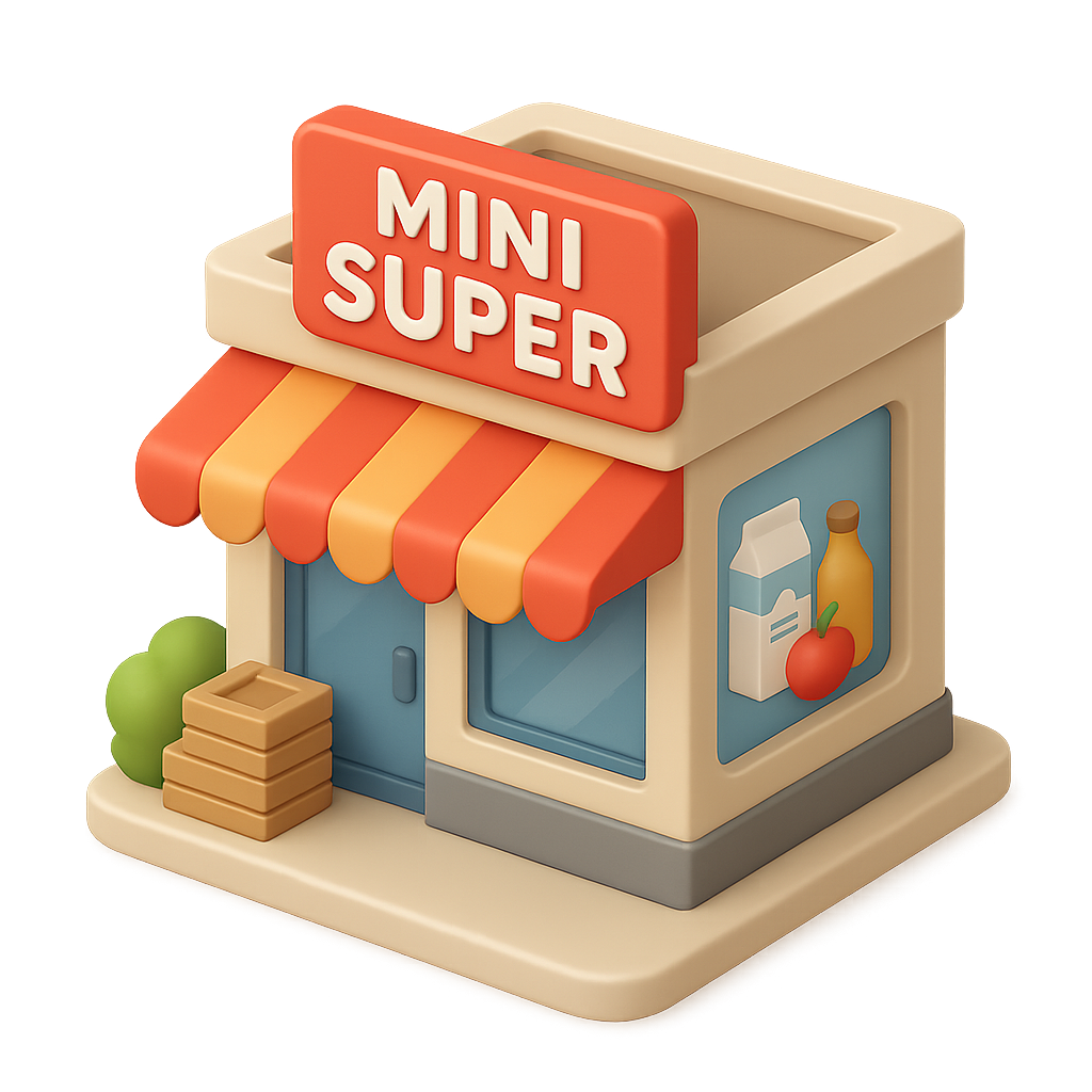 Mini Supermarket | Thiings Collection | Thiings