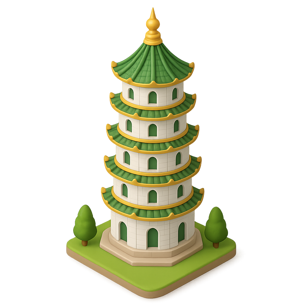Porcelain Tower of Nanjing | Thiings Collection