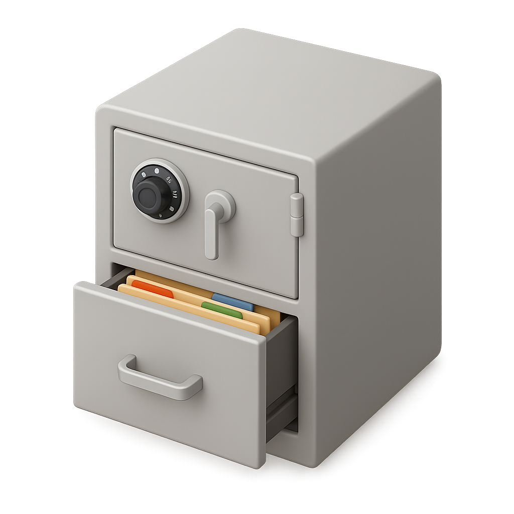 Fireproof File Cabinet | Thiings Collection | Thiings