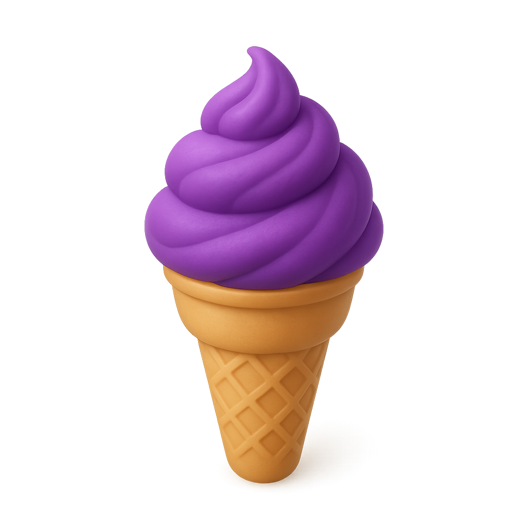 Ube Ice Cream | Thiings Collection | Thiings