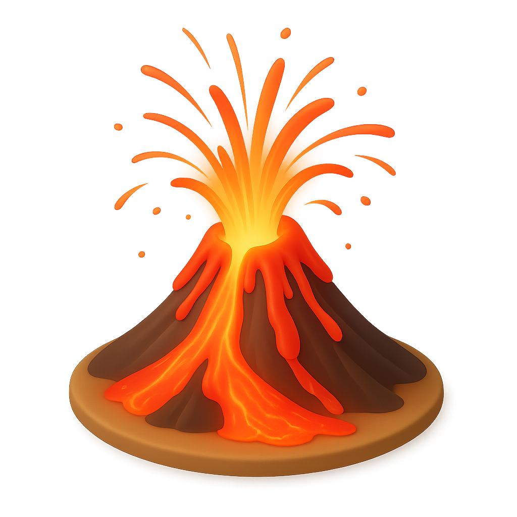Volcano Eruption | Thiings Collection