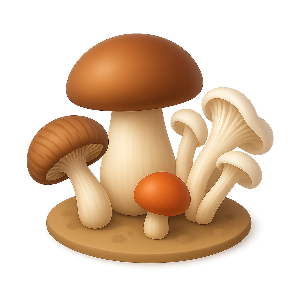Gourmet Mushroom Set | Thiings Collection | Thiings
