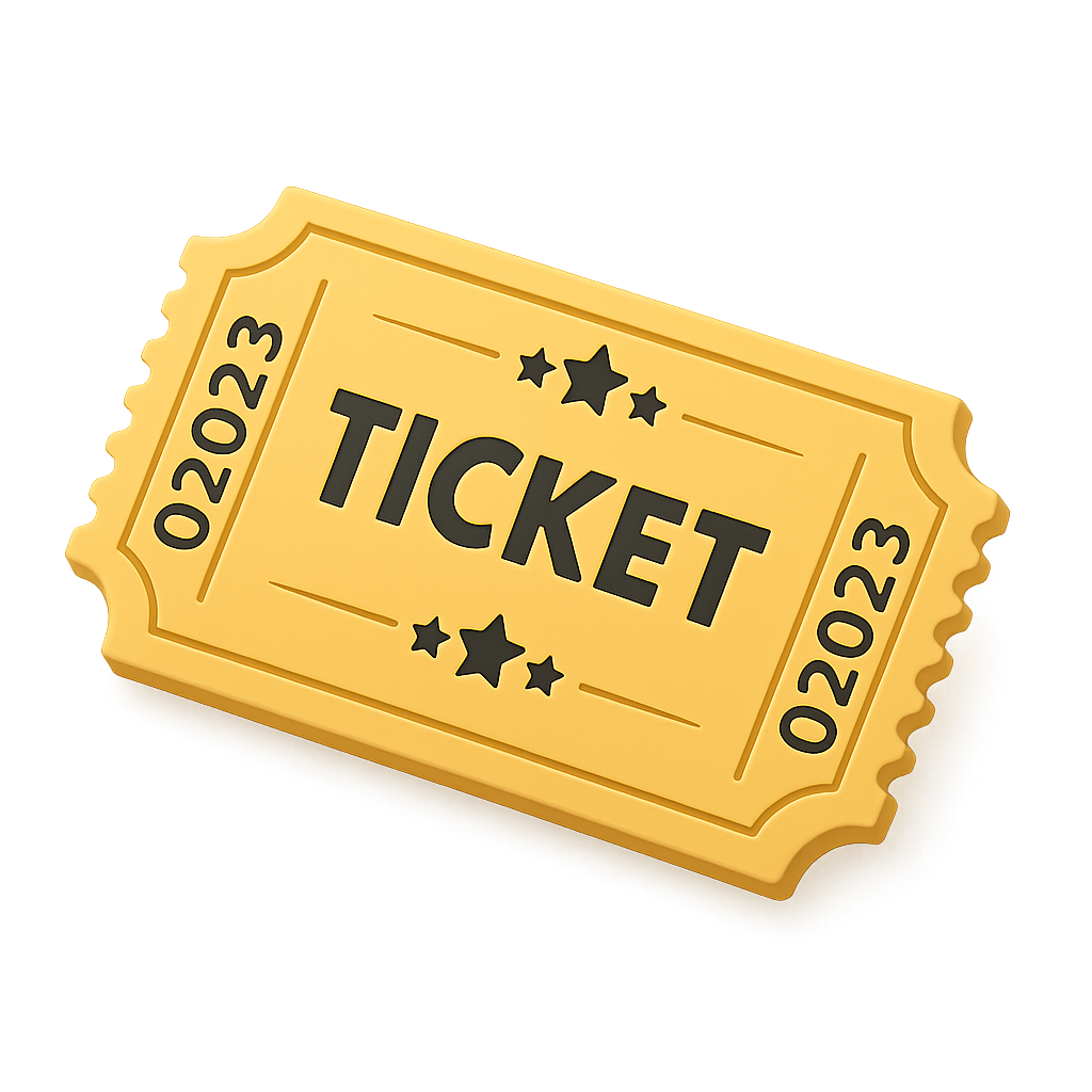 Ticket | Thiings Collection | Thiings