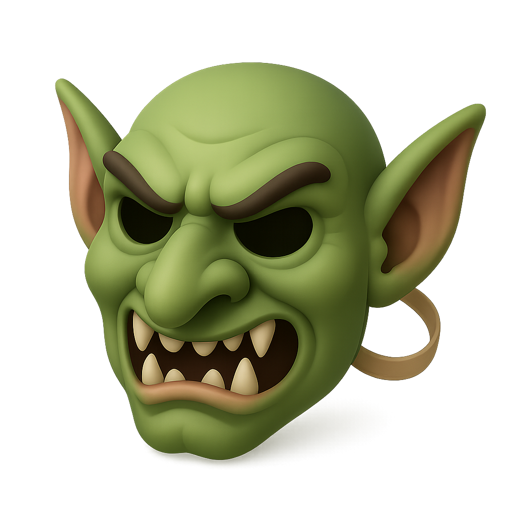 Goblin Mask | Thiings Collection | Thiings
