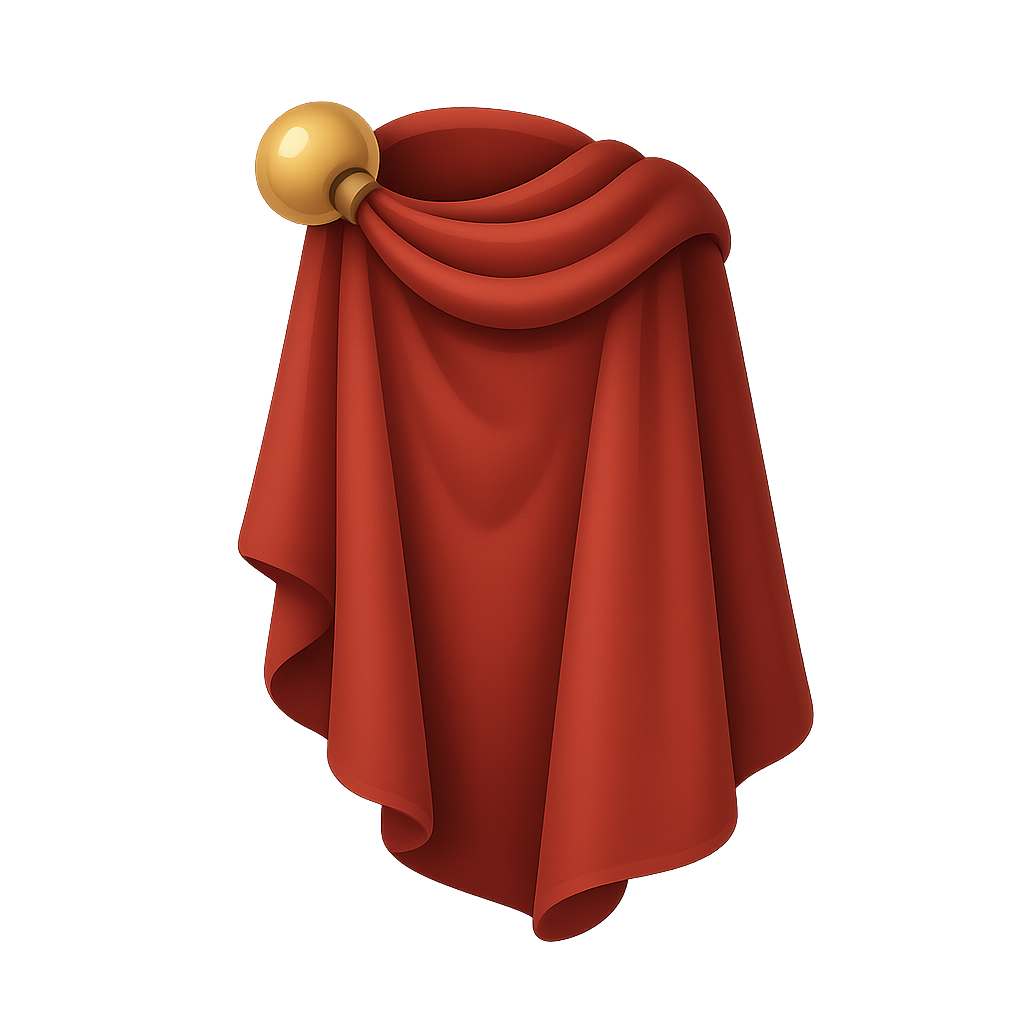 Spartan Red Cloak | Thiings Collection | Thiings