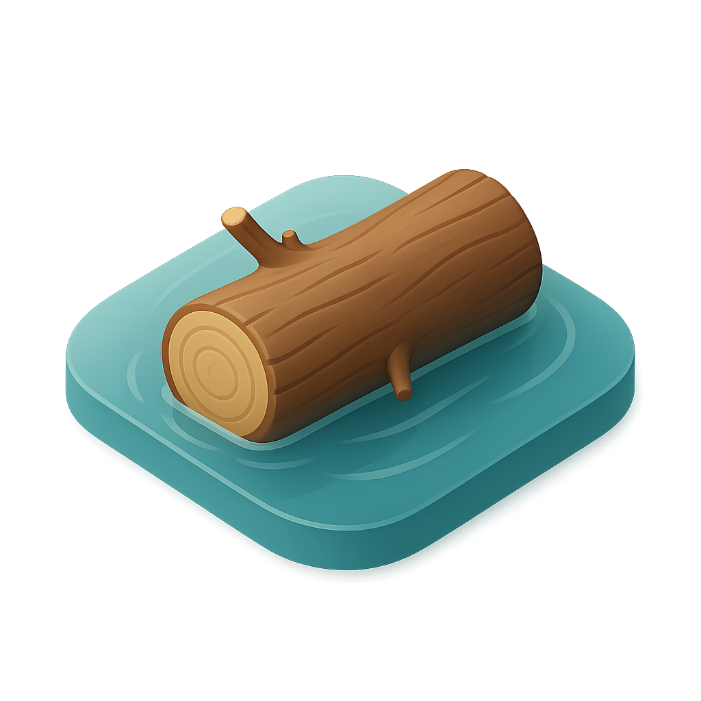 Floating Log | Thiings Collection | Thiings