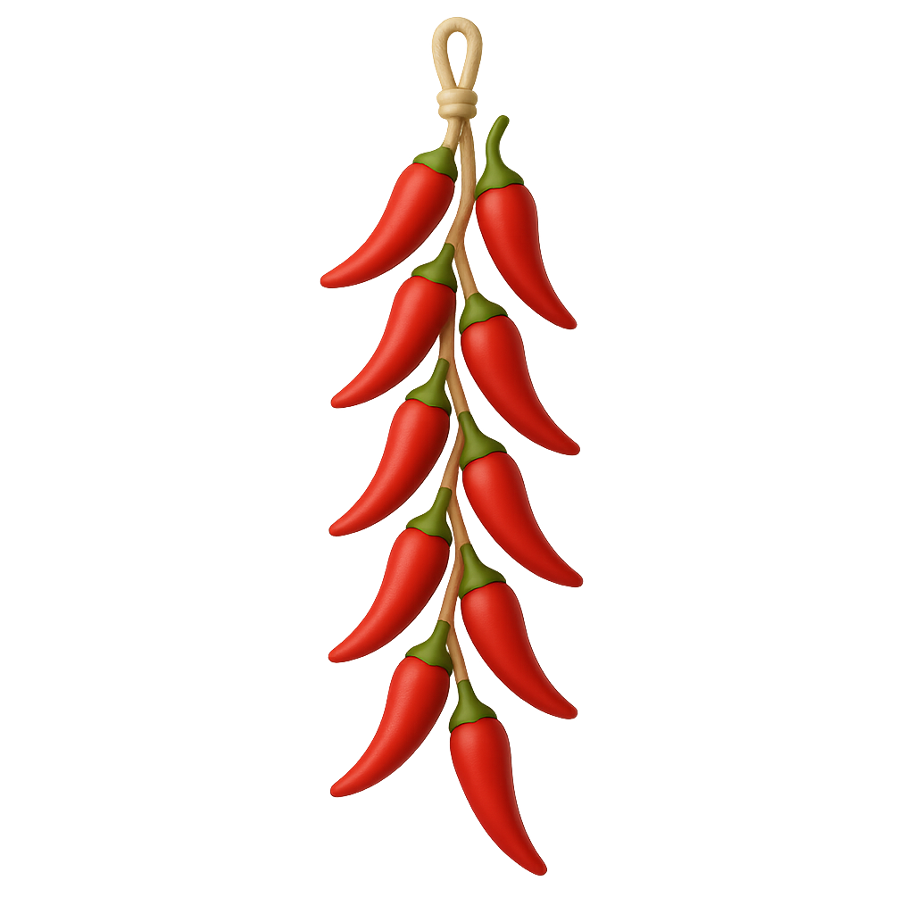 Hot Pepper String | Thiings Collection | Thiings