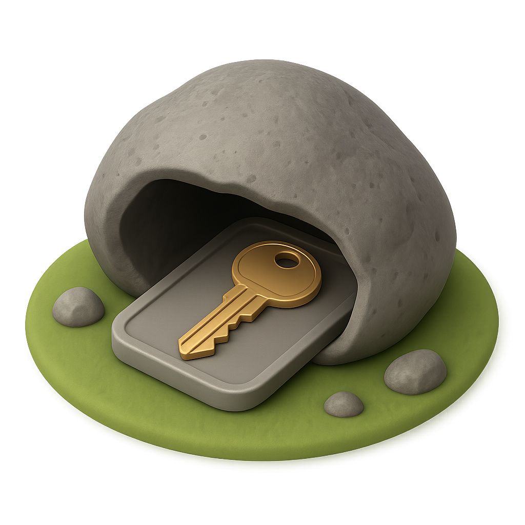 Key Hider Rock | Thiings Collection