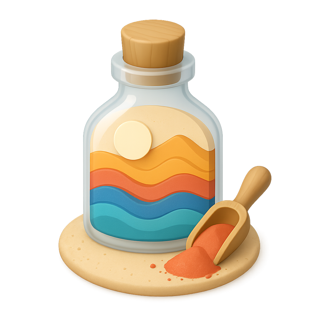 Sand art | Thiings Collection