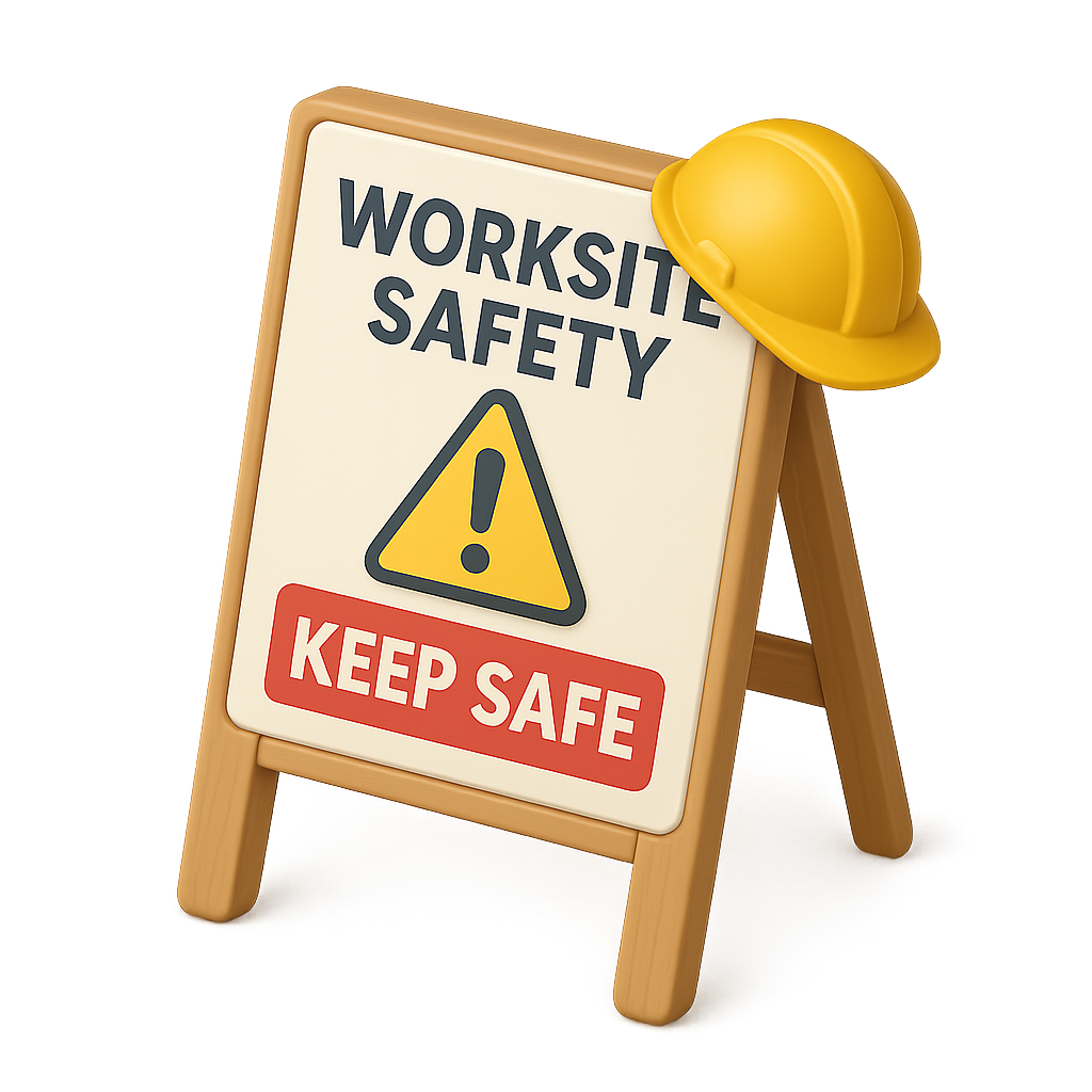 Worksite Safety Poster | Thiings Collection