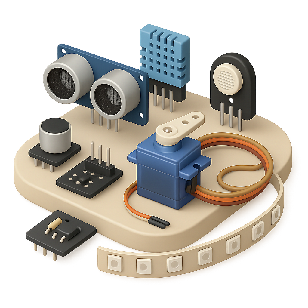 Electronic Circuits Set | Thiings Collection | Thiings