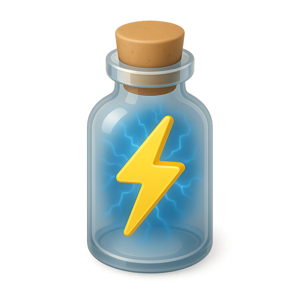 Bottled Lightning | Thiings Collection