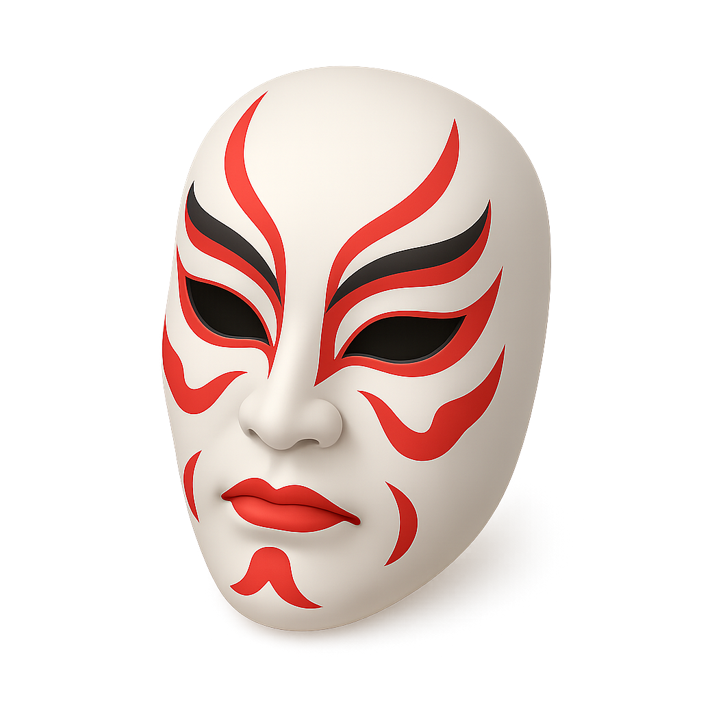 Kabuki Mask | Thiings Collection