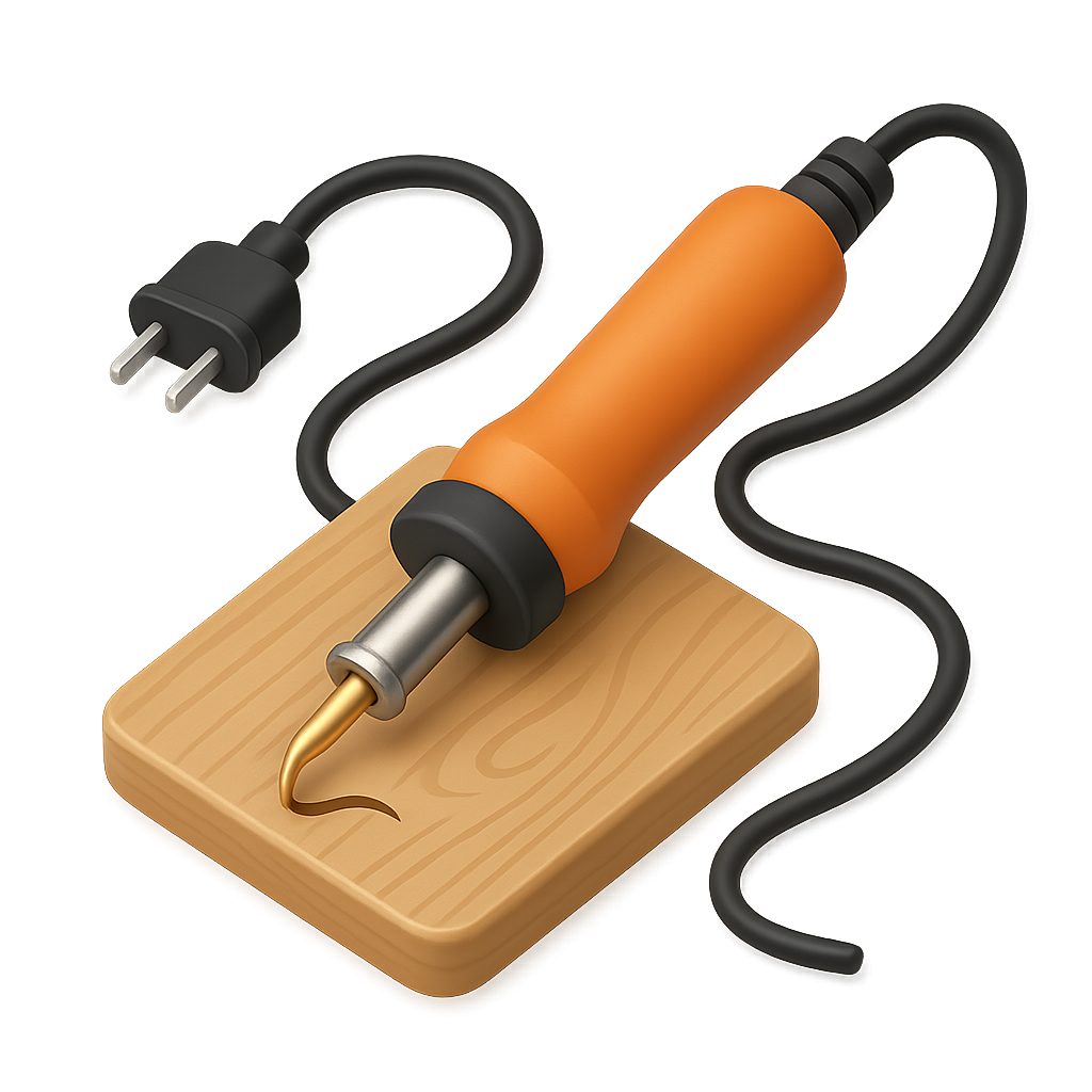 Pyrography Tool 3D Icon — Free PNG Download | Thiings