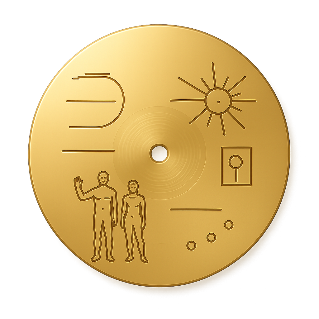 Interstellar Message Disk | Thiings Collection