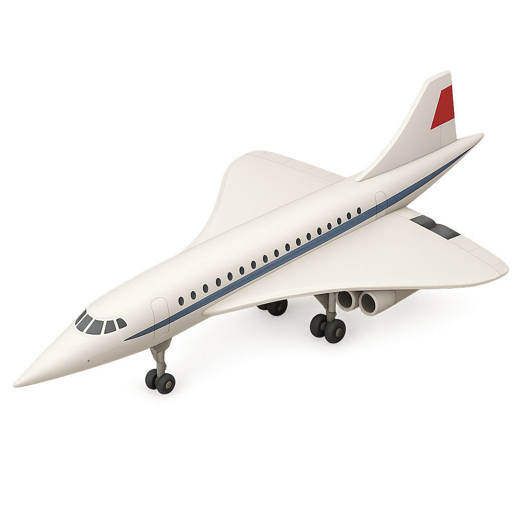 Concorde Airplane | Thiings Collection