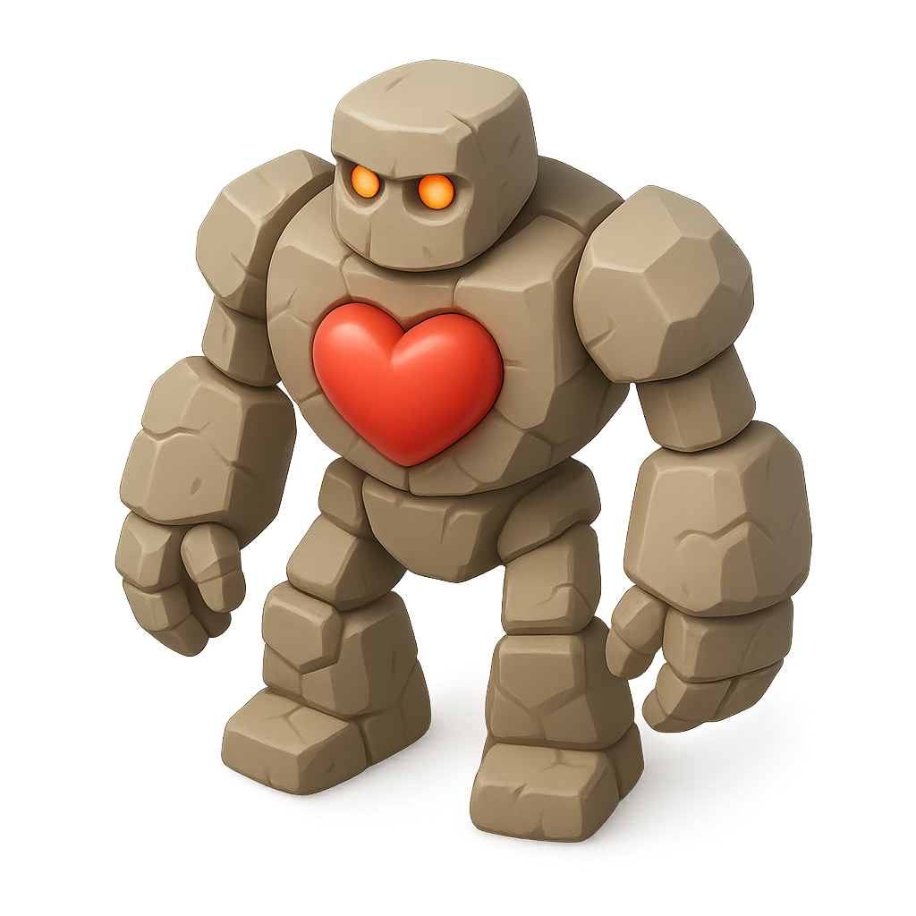 Golem Heart | Thiings Collection