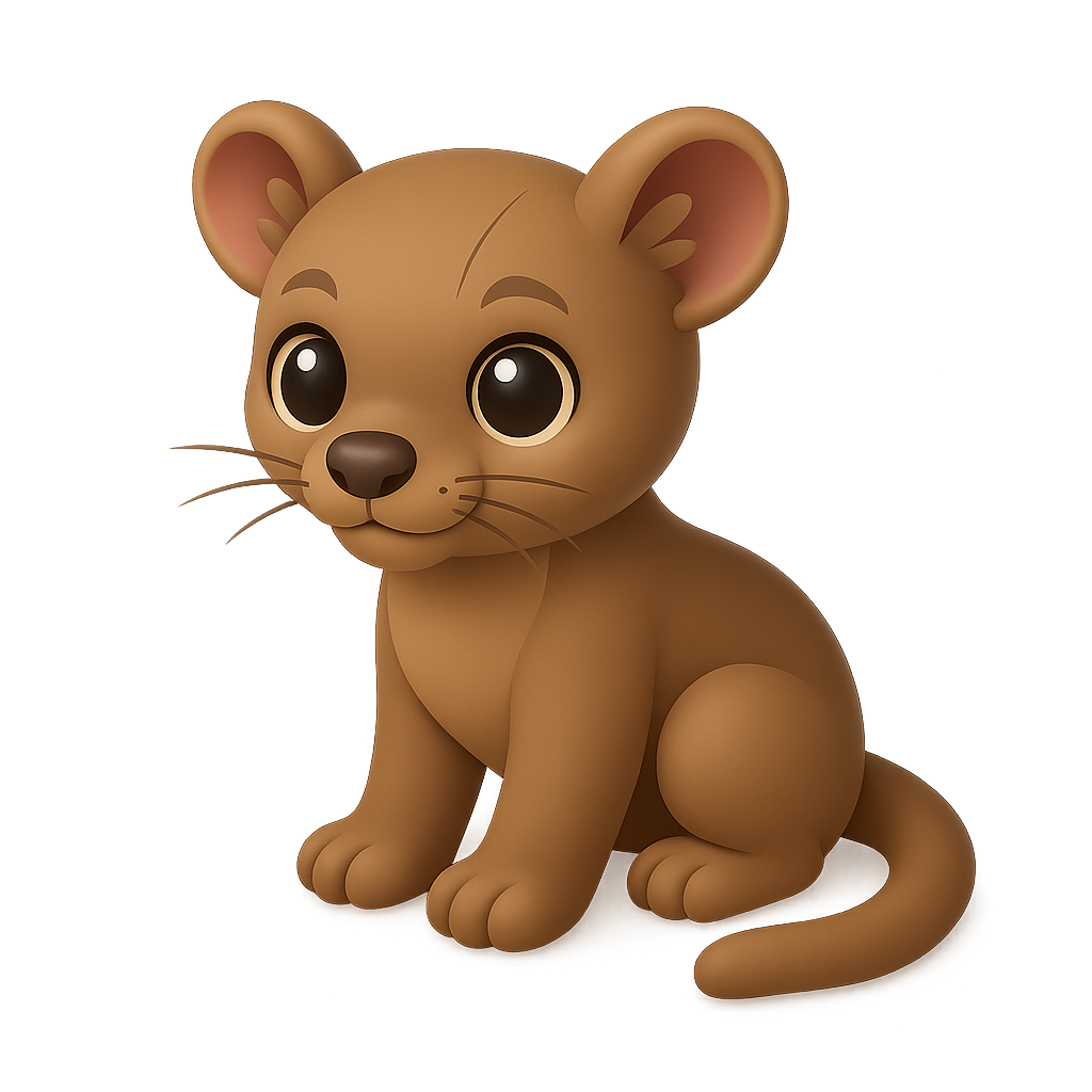 Fossa Cub | Thiings Collection | Thiings