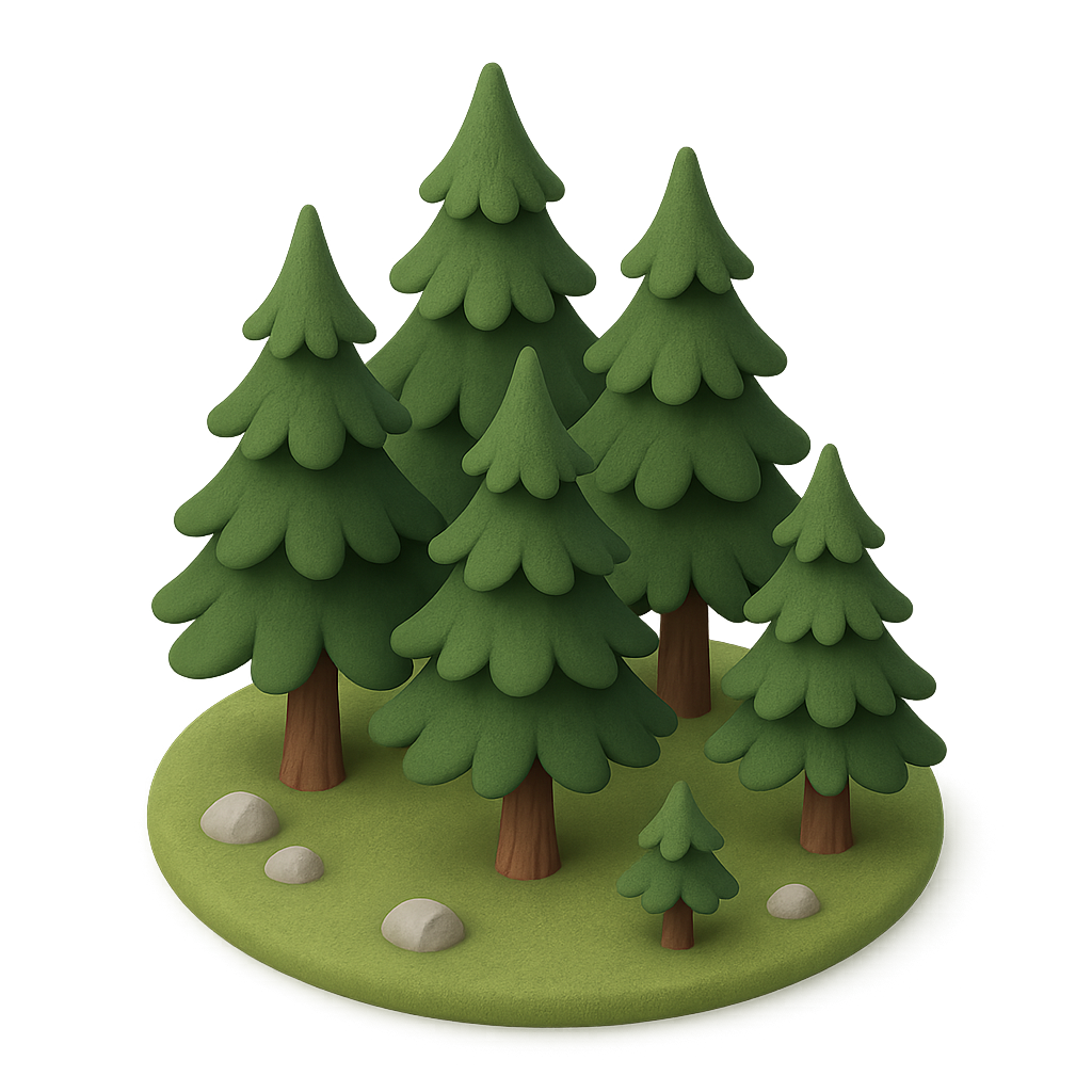 Pine Forest | Thiings Collection | Thiings
