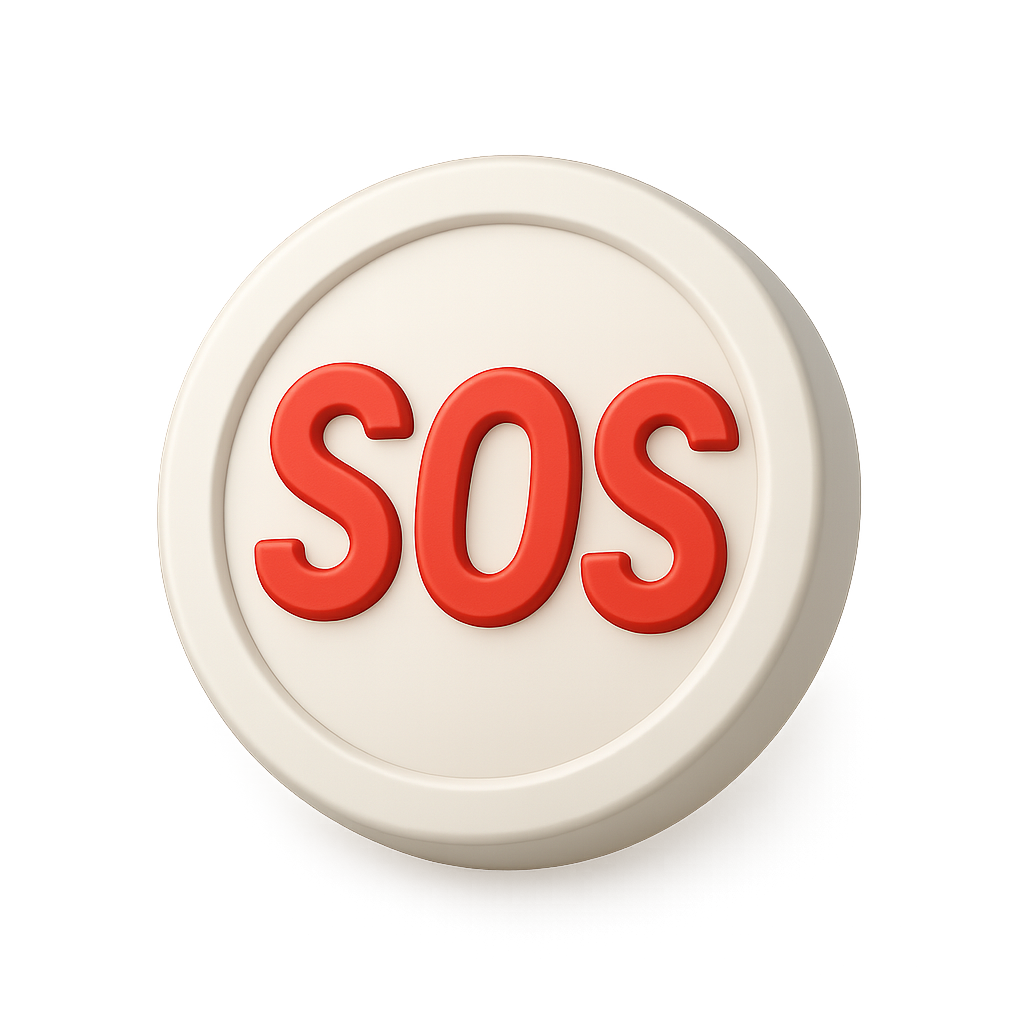 SOS Symbol | Thiings Collection | Thiings