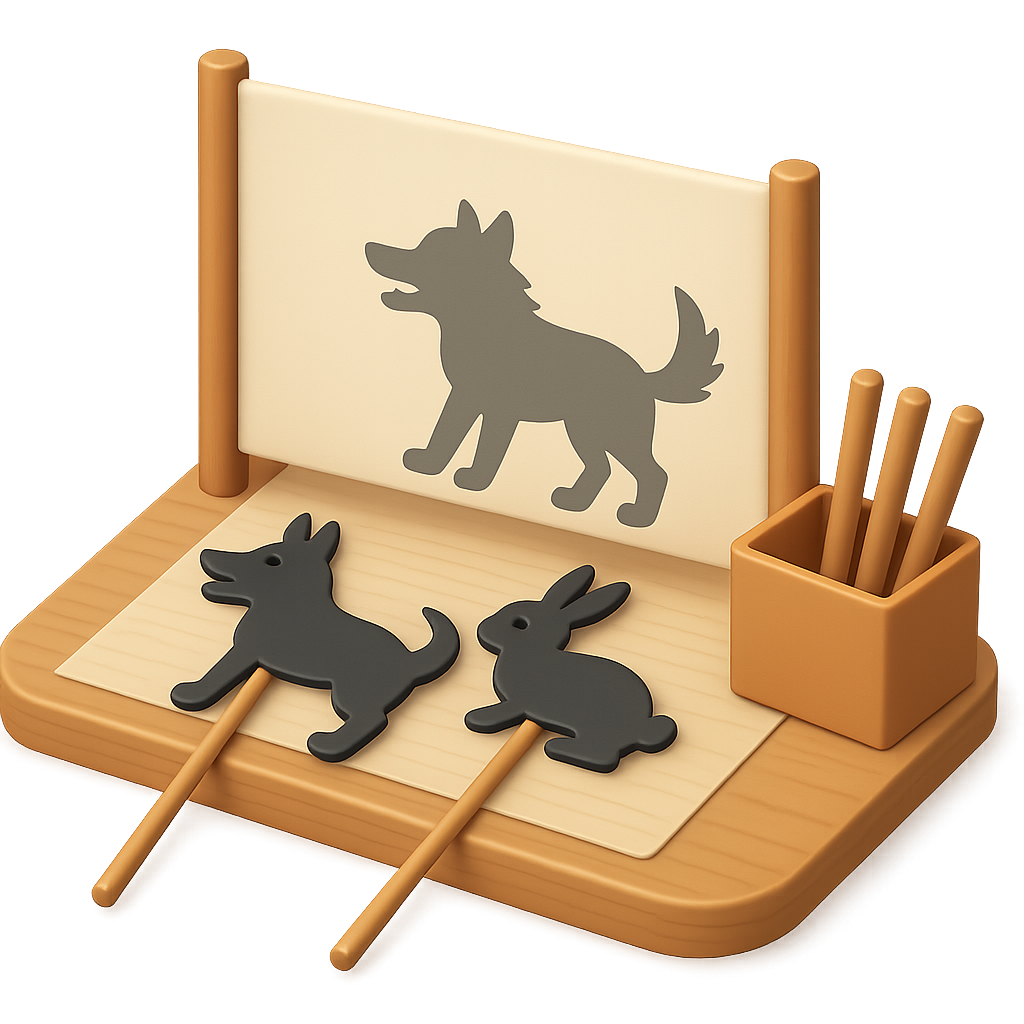 Shadow Puppet Kit | Thiings Collection