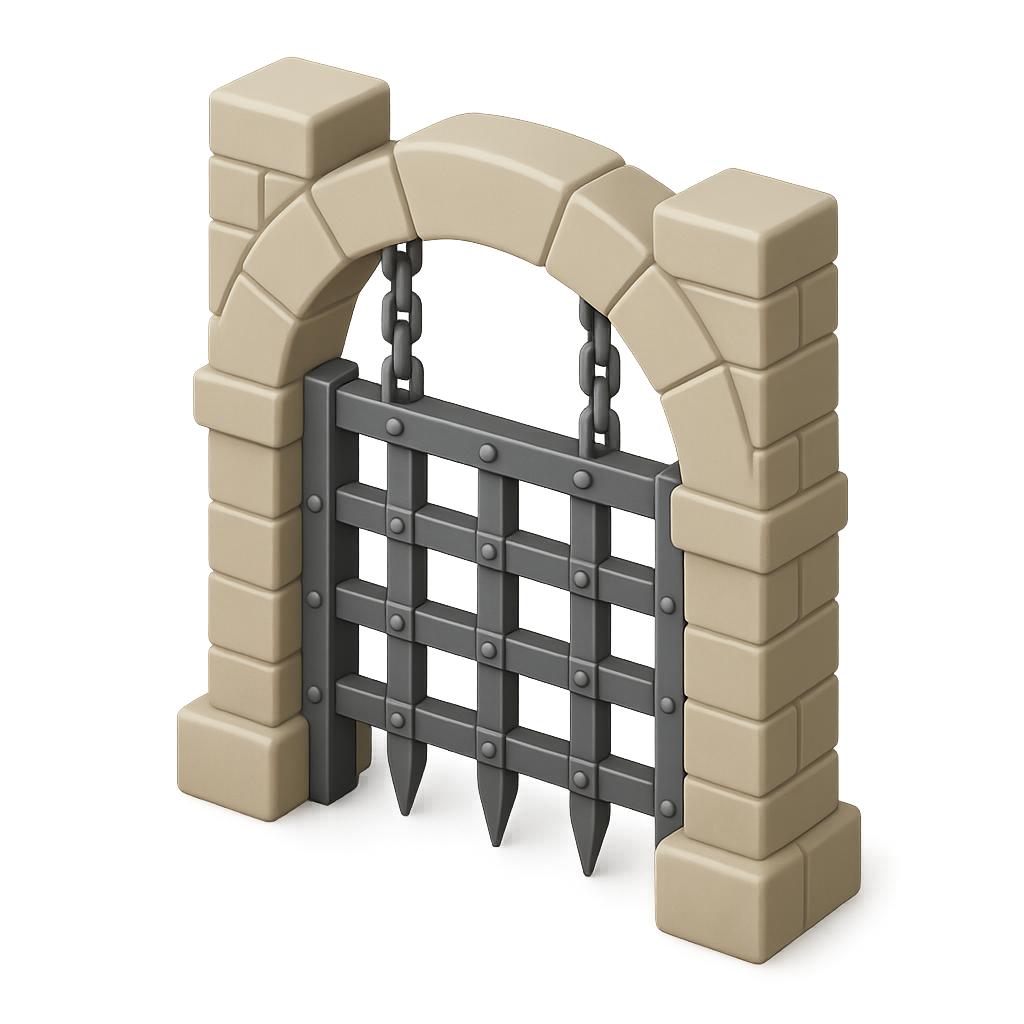 Portcullis | Thiings Collection | Thiings