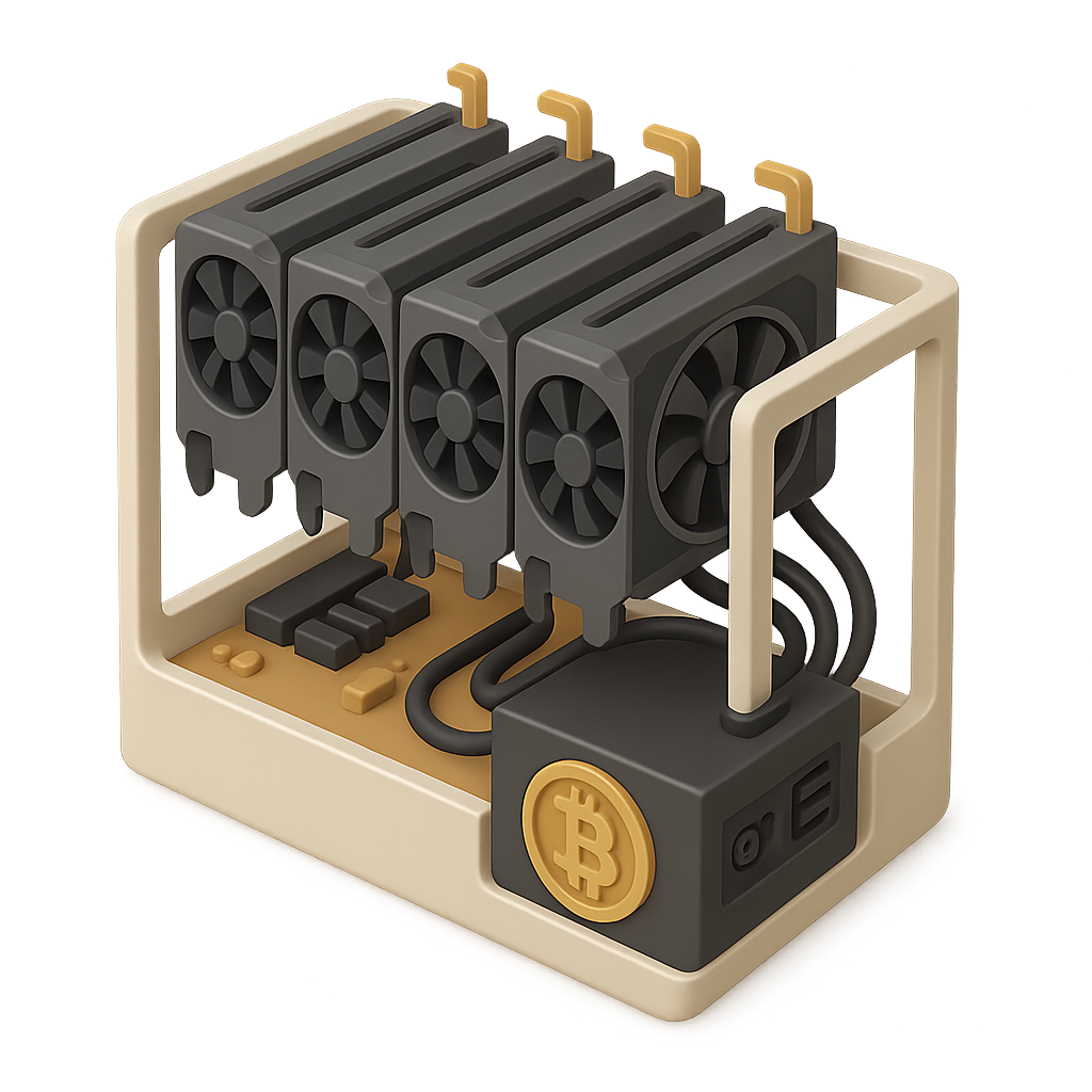 Crypto Mining Rig Thiings Collection 4744