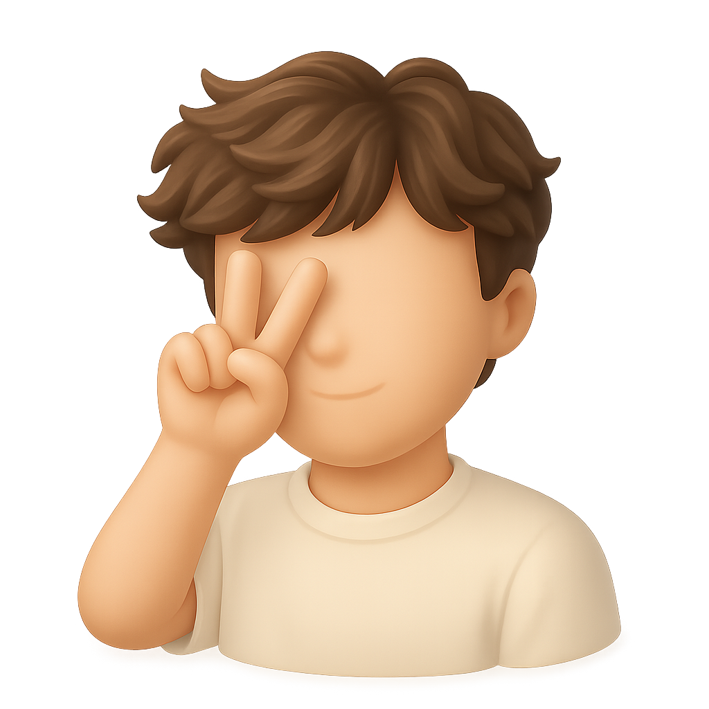 Boy Peace Sign | Thiings Collection