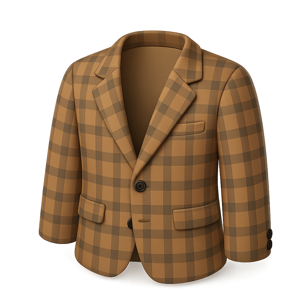 Plaid blazer | Thiings Collection