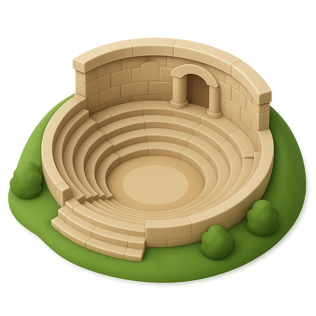 Sunken Amphitheater | Thiings Collection | Thiings