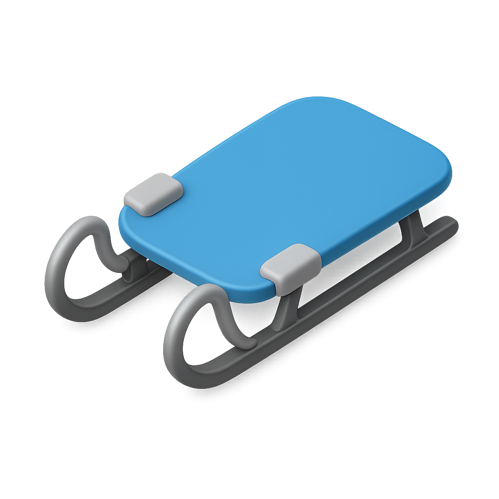 Skeleton sled | Thiings Collection | Thiings
