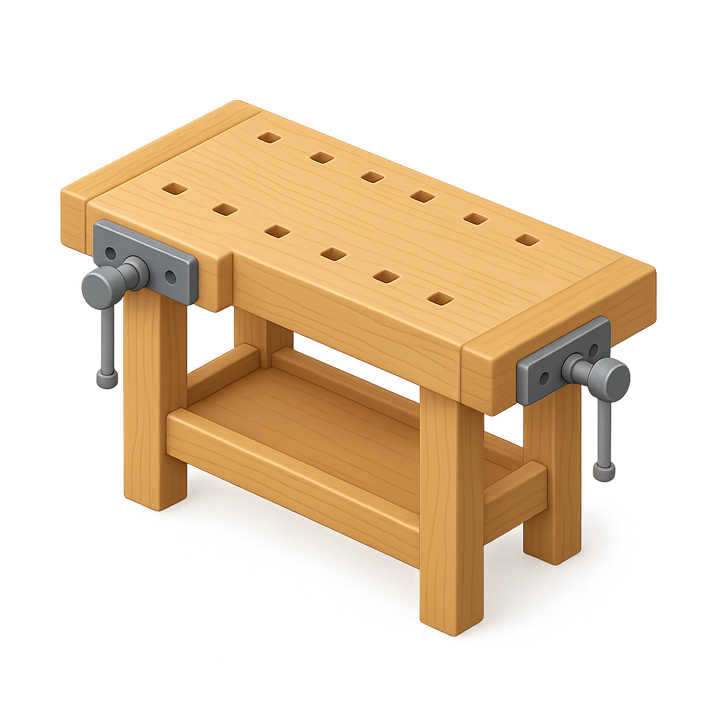 Roubo Workbench | Thiings Collection