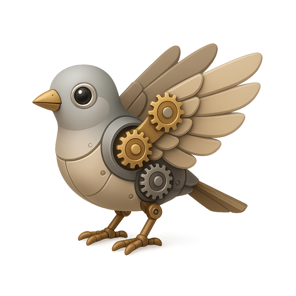Mechanical Bird | Thiings Collection | Thiings