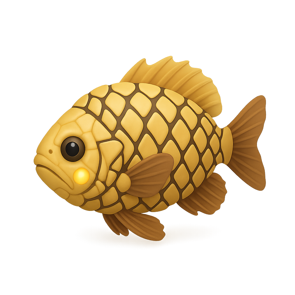 Pinecone Fish | Thiings Collection