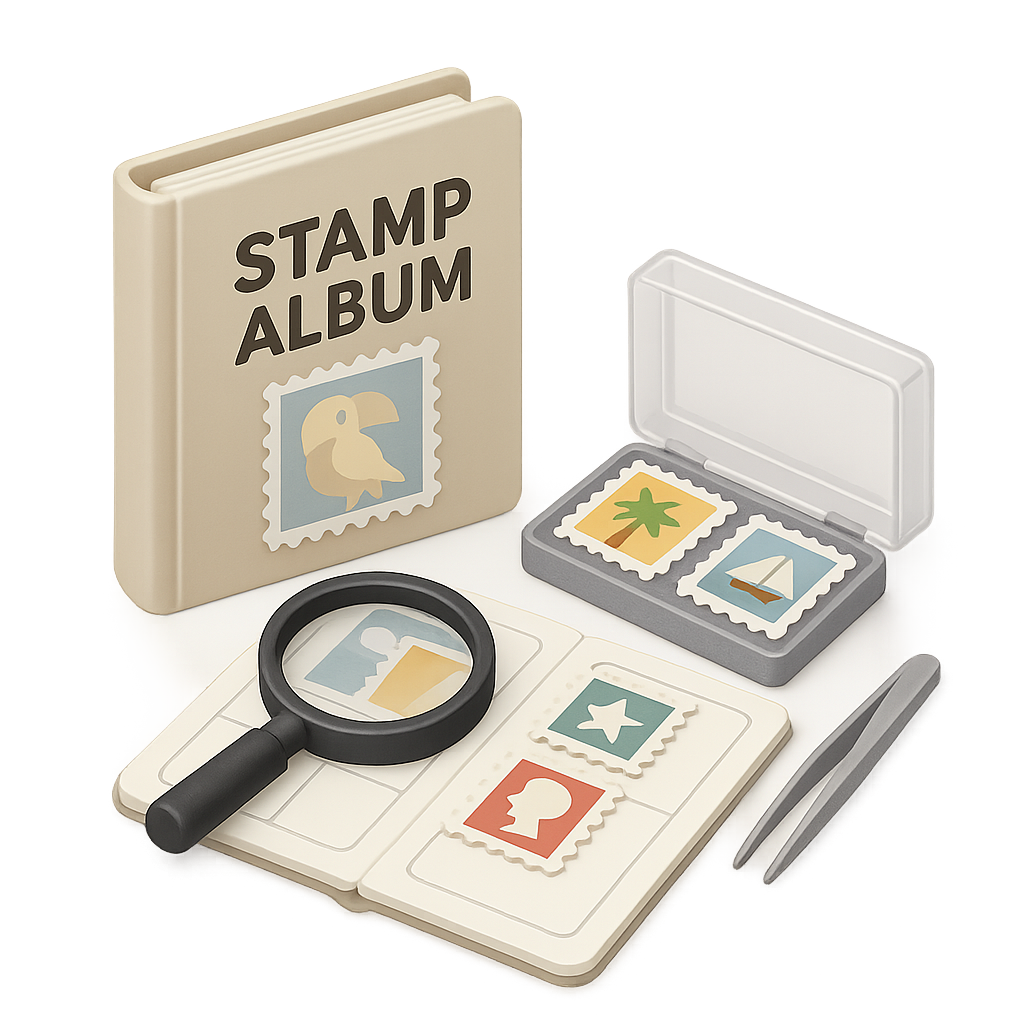 Stamp Collecting Kit | Thiings Collection