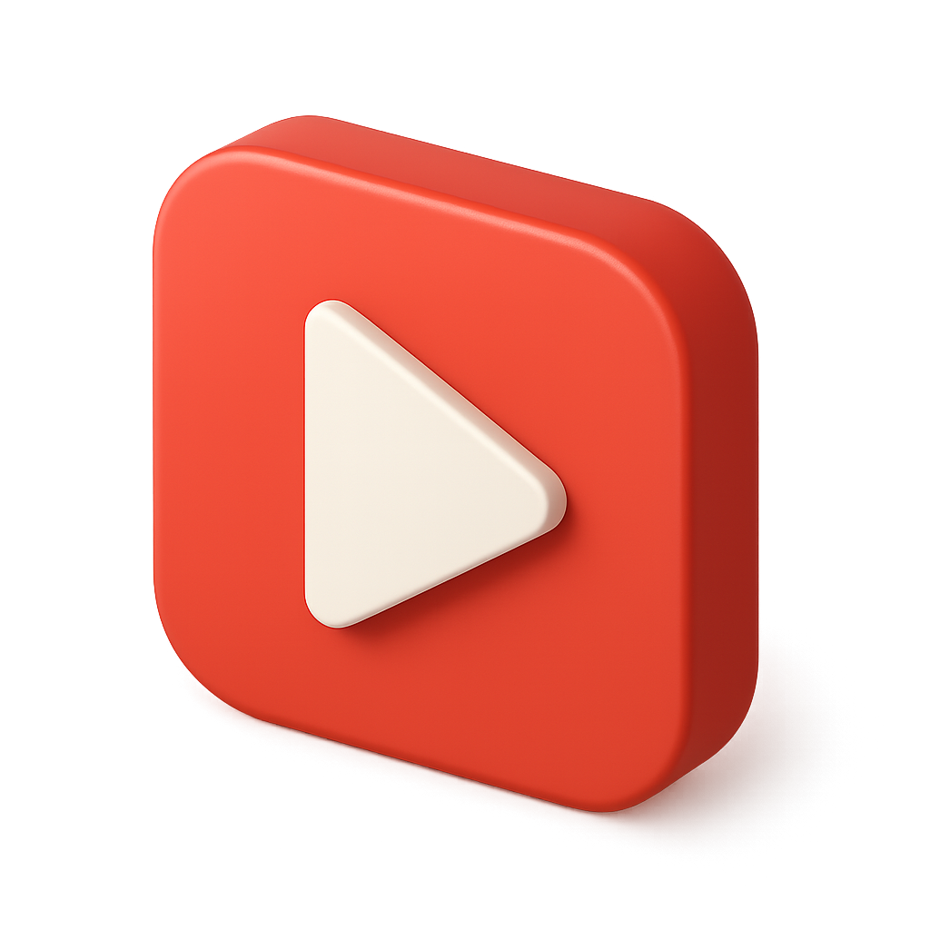 Play Button | Thiings Collection | Thiings